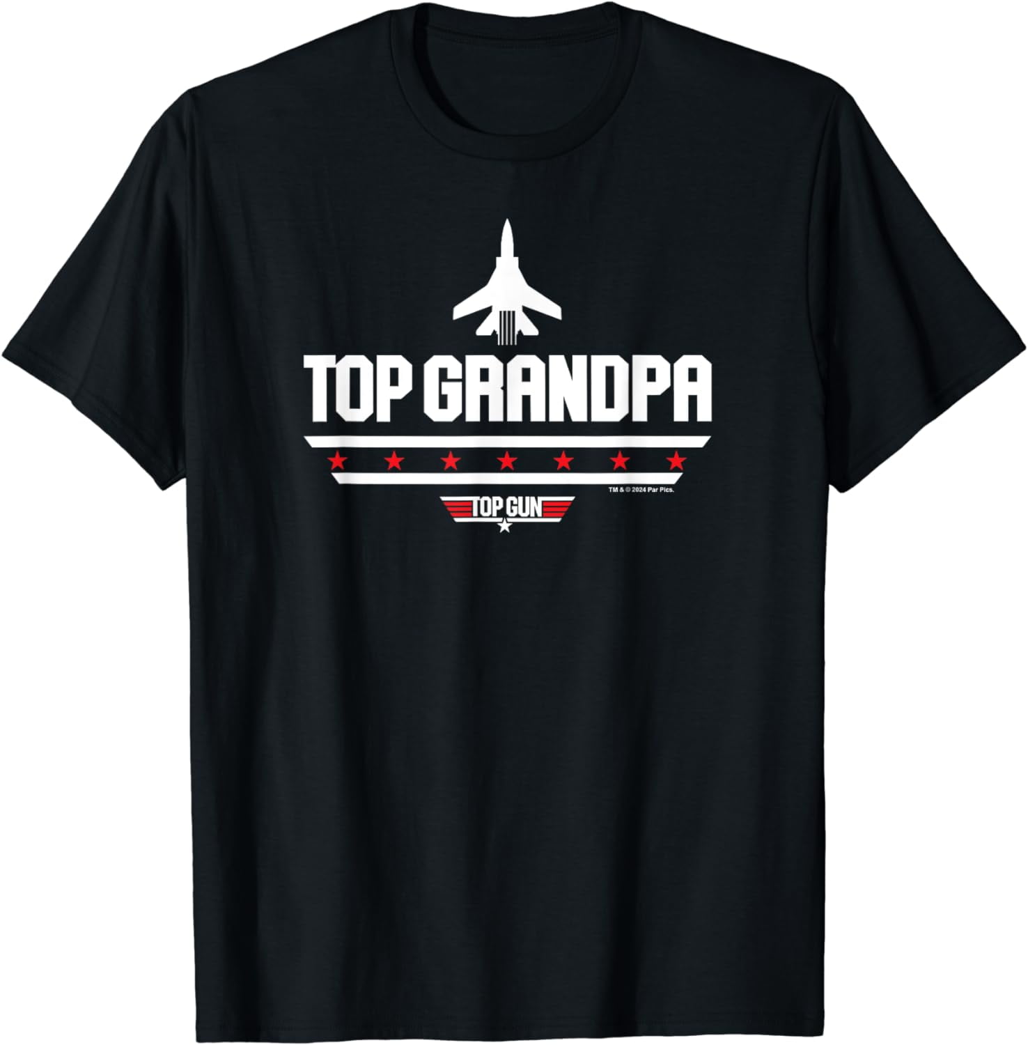 Top Gun Father's Day Top Grandpa T-Shirt - Walmart.com