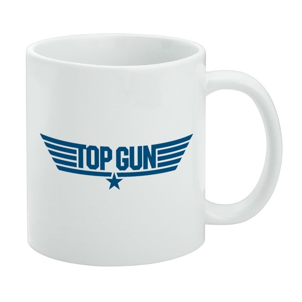 Top Gun Flat Logo Ceramic Coffee Mug, Novelty Gift Mugs for Coffee, Tea ...