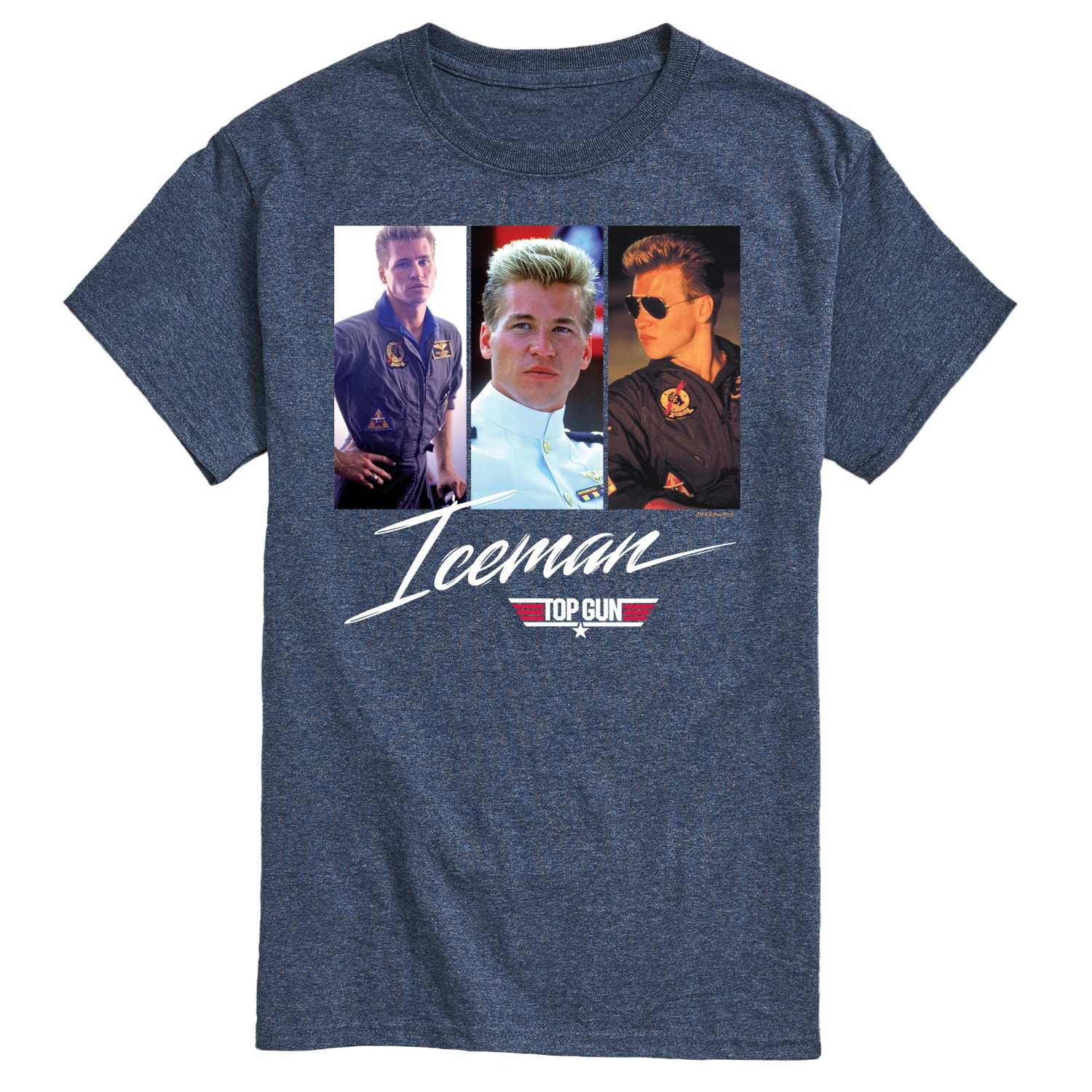 Top Gun - Iceman - Men's Short Sleeve Graphic T-Shirt - Walmart.com