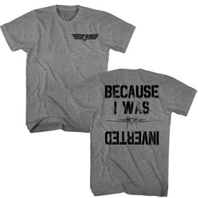 Top Gun- Foreign Relations Apparel T-Shirt - Grey - Walmart.com