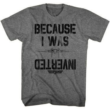 Top Gun- Foreign Relations Apparel T-Shirt - Grey - Walmart.com