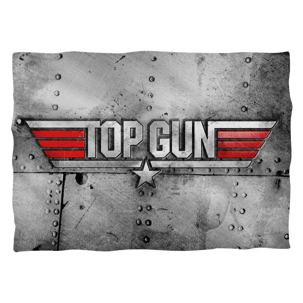 Top Gun Logo Frontback Print Pillow Case