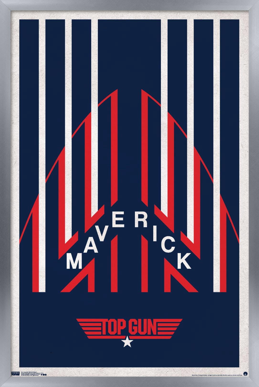 Top Gun - Maverick Helmet Wall Poster, 22.375" x 34", Framed - Walmart.com