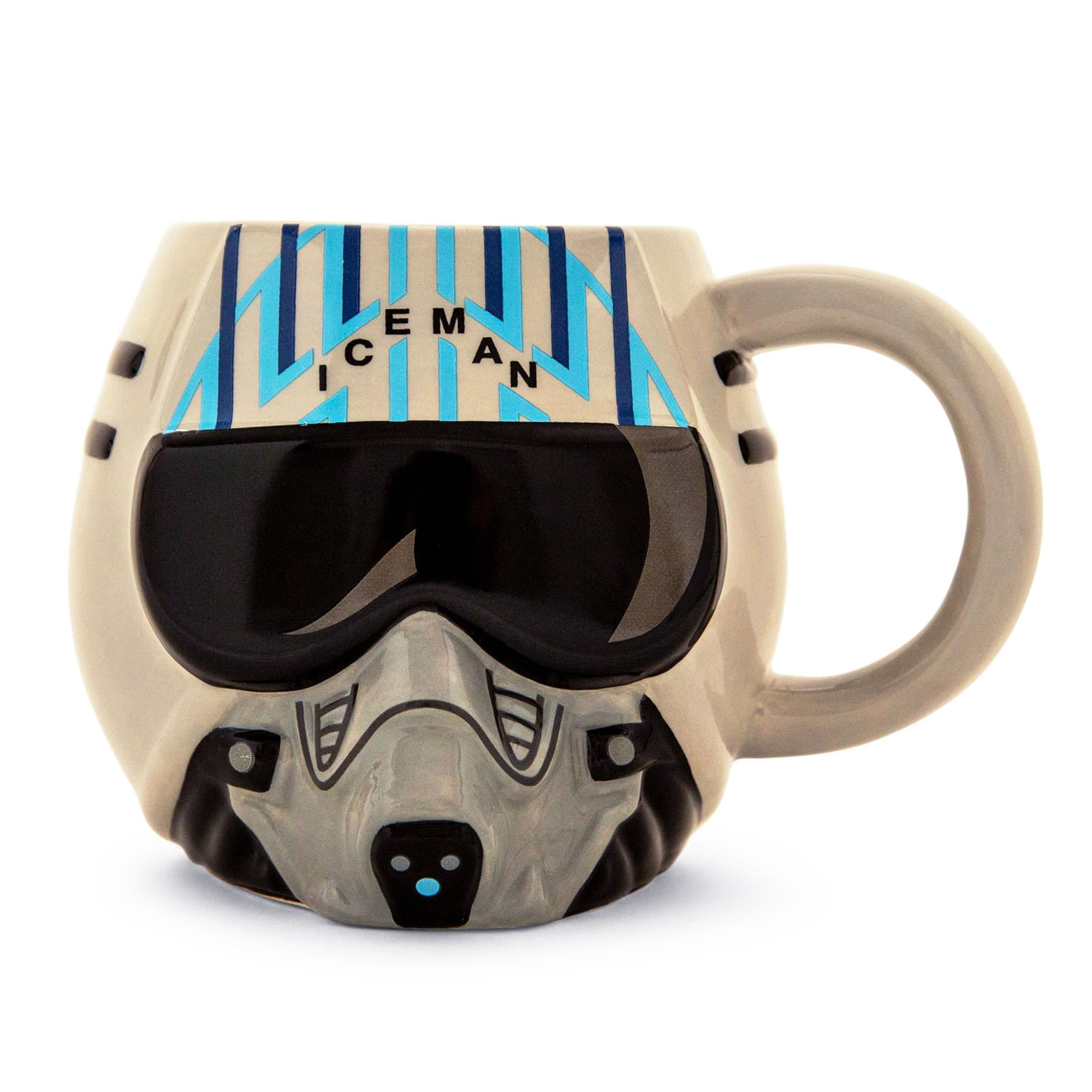 Top Gun: Maverick Iceman Helmet Sculpted Ceramic Mug | Holds 20 Ounces ...