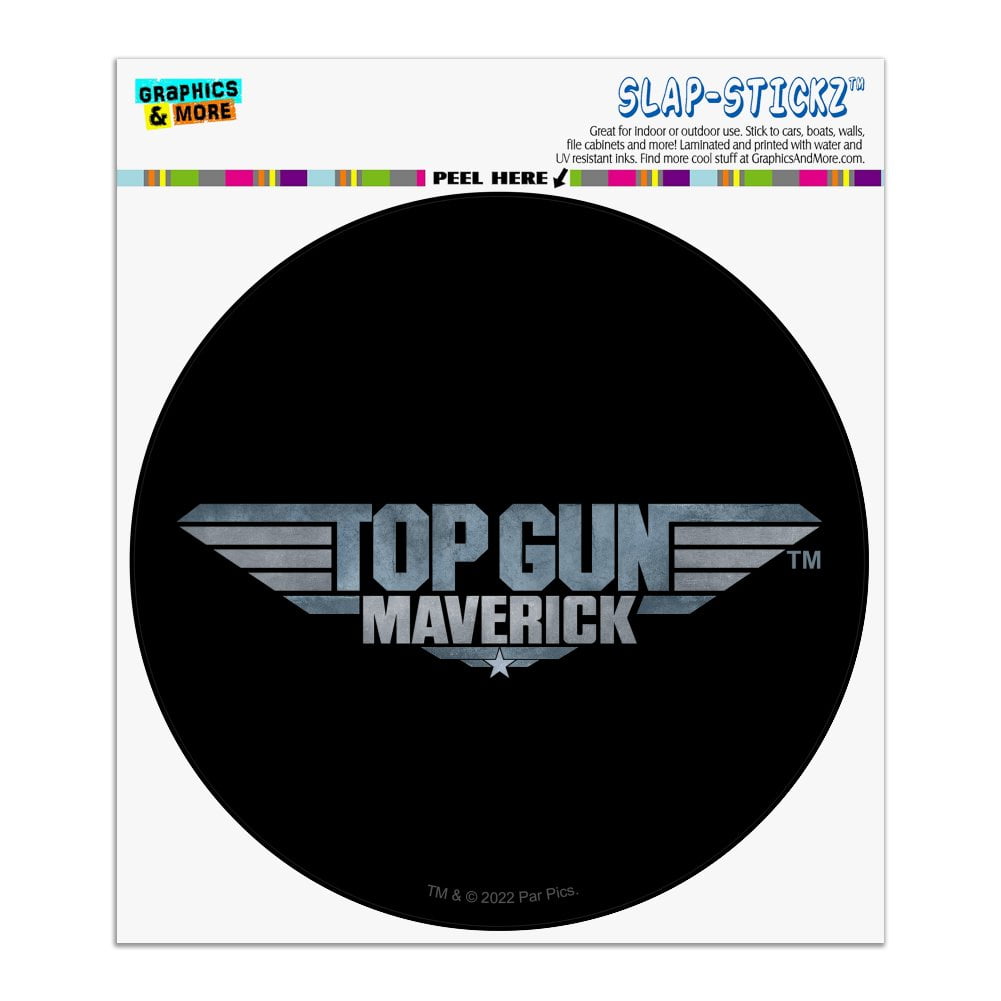 Top Gun: Maverick Logo Automotive Car Window Locker Circle Bumper ...