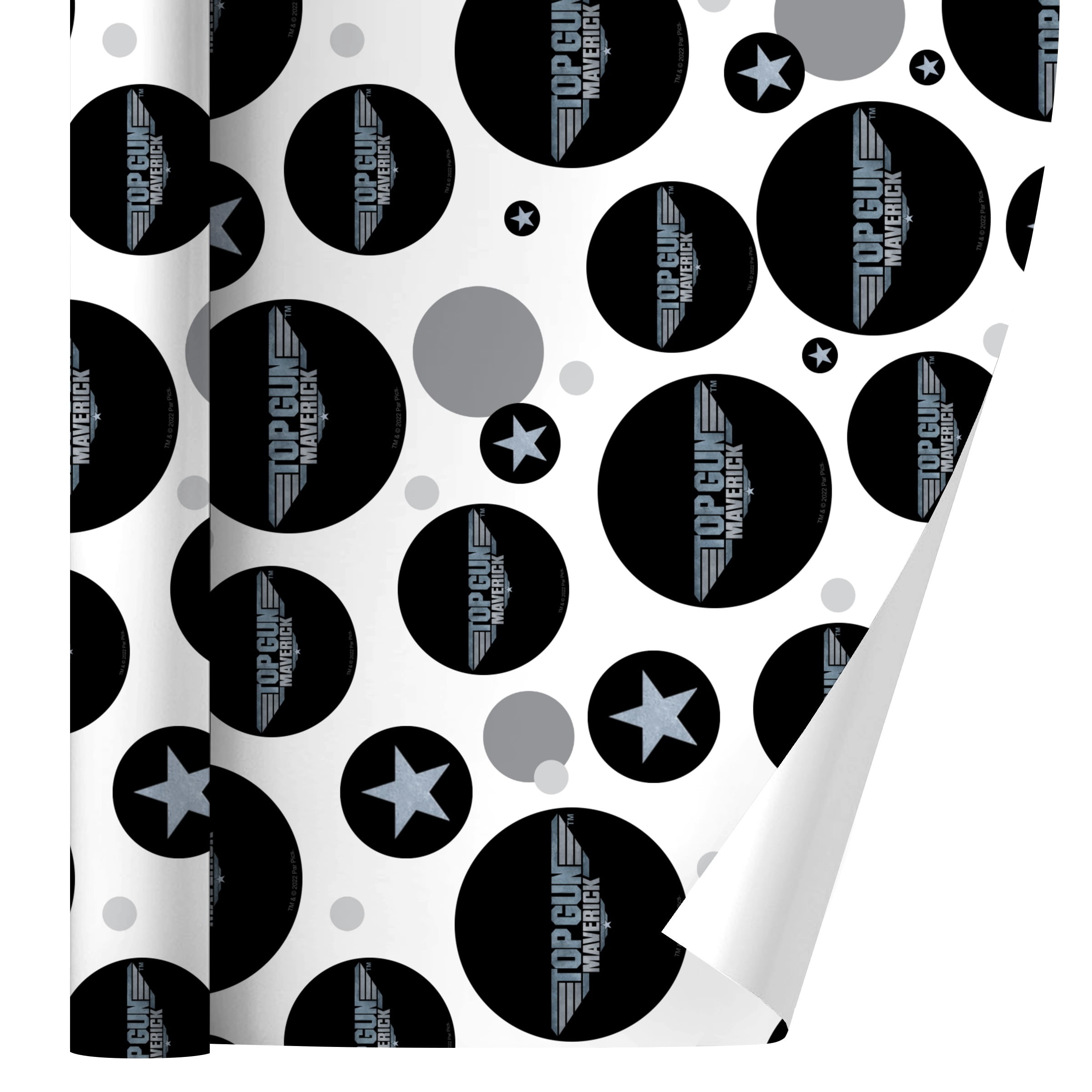 Top Gun: Maverick Logo Gift Wrap Wrapping Paper Roll - Walmart.com
