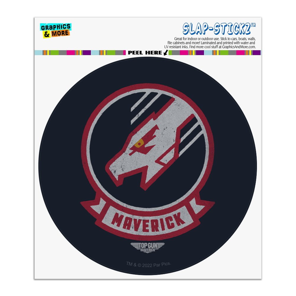 Top Gun: Maverick Patch Automotive Car Window Locker Circle Bumper ...