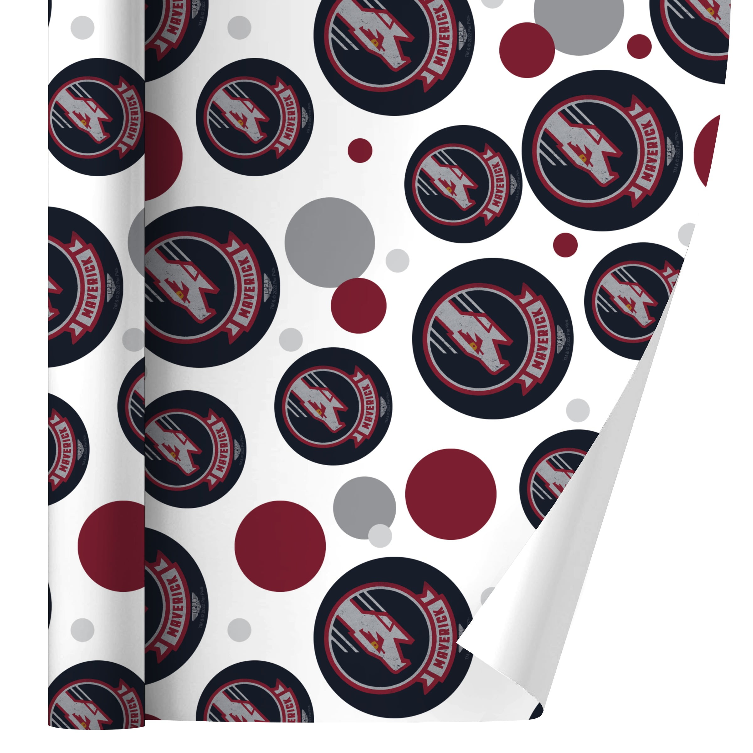 Top Gun: Maverick Patch Gift Wrap Wrapping Paper Roll - Walmart.com