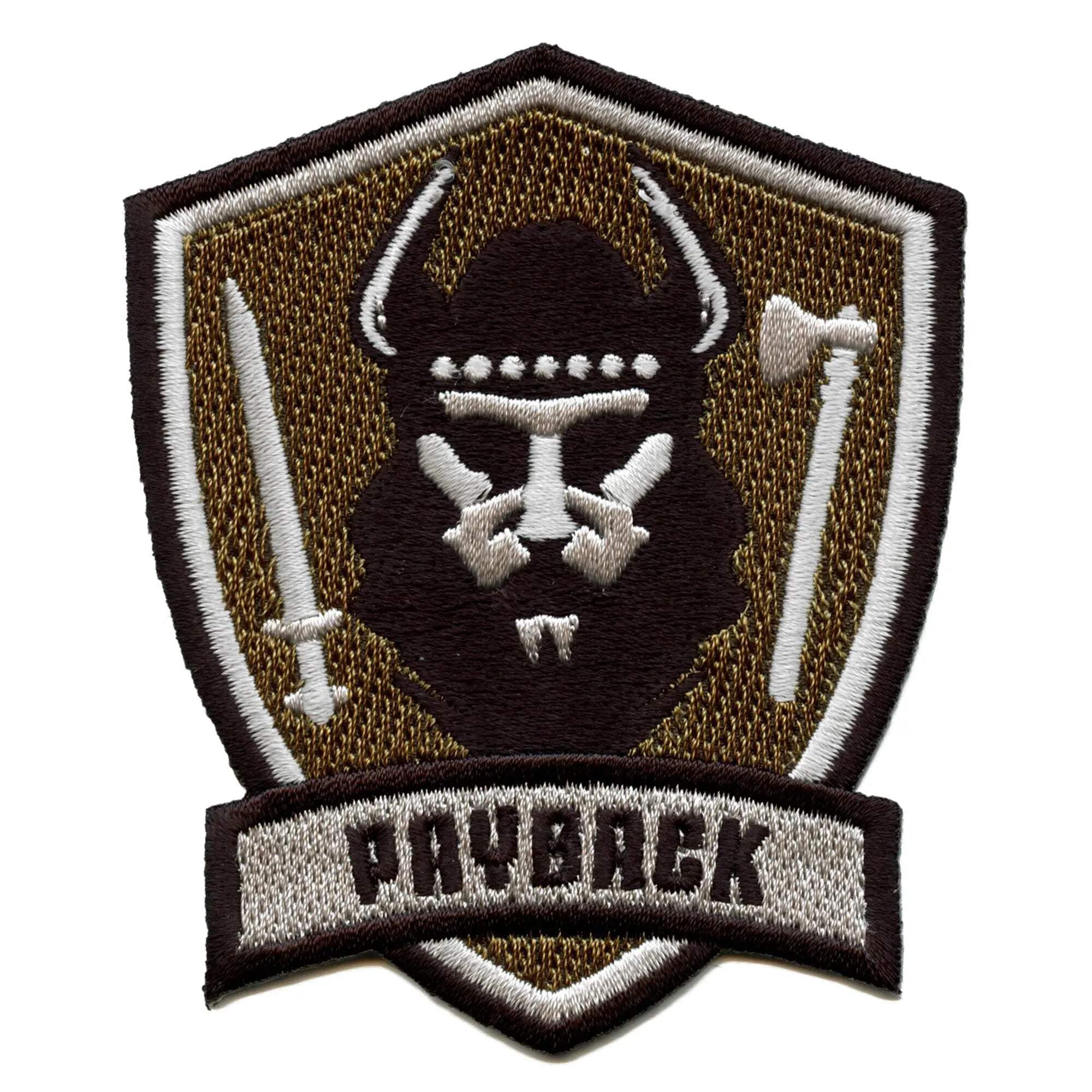 Top Gun Maverick Payback Badge Patch Classic Pilot Viking Embroidered ...