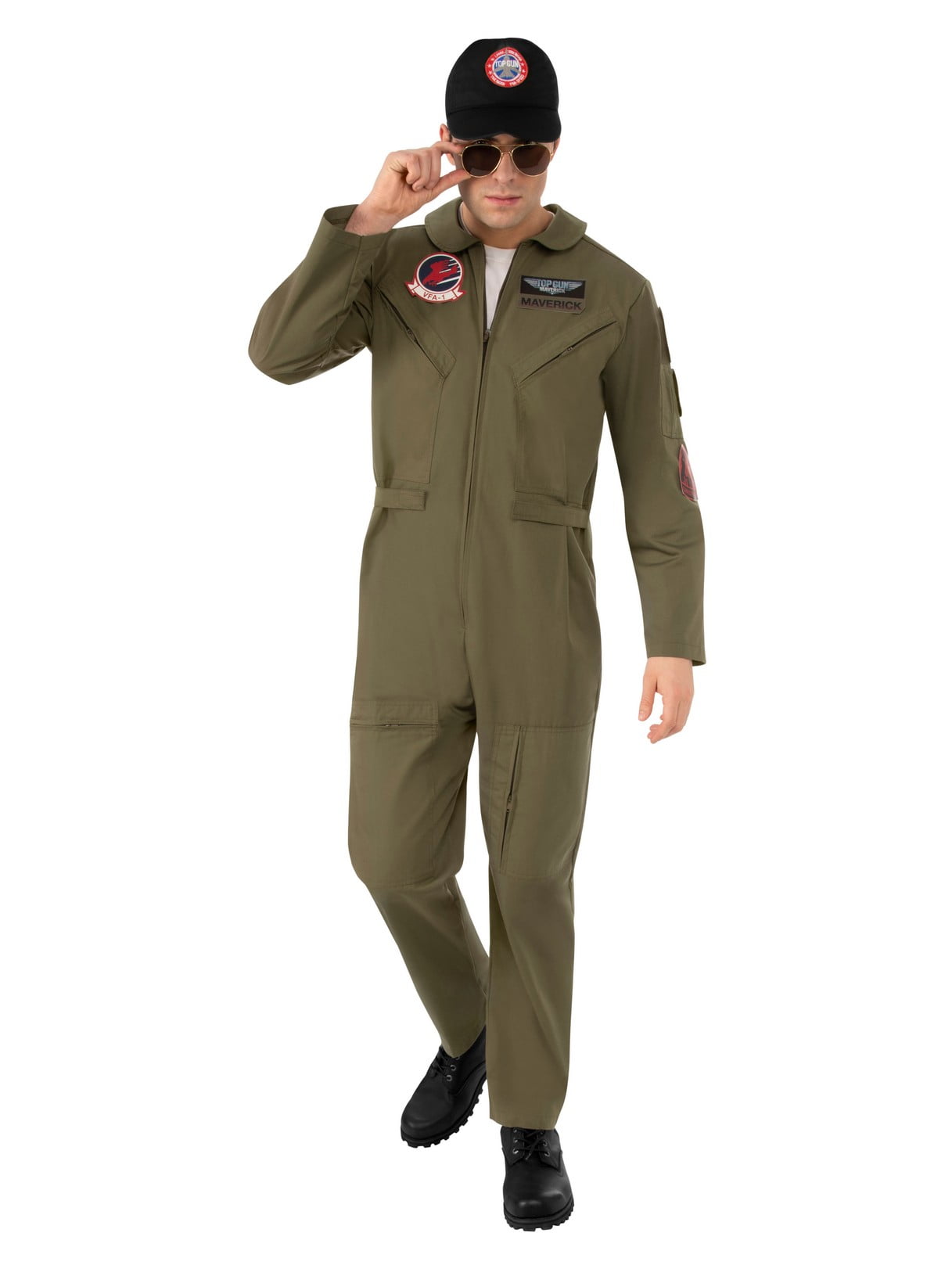 Top Gun: Maverick Top Gun Flight Suit Deluxe Men's Costume - Walmart.com