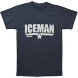 Top Gun Men's Ice Man Slim Fit T-shirt Navy Heather - Walmart.com