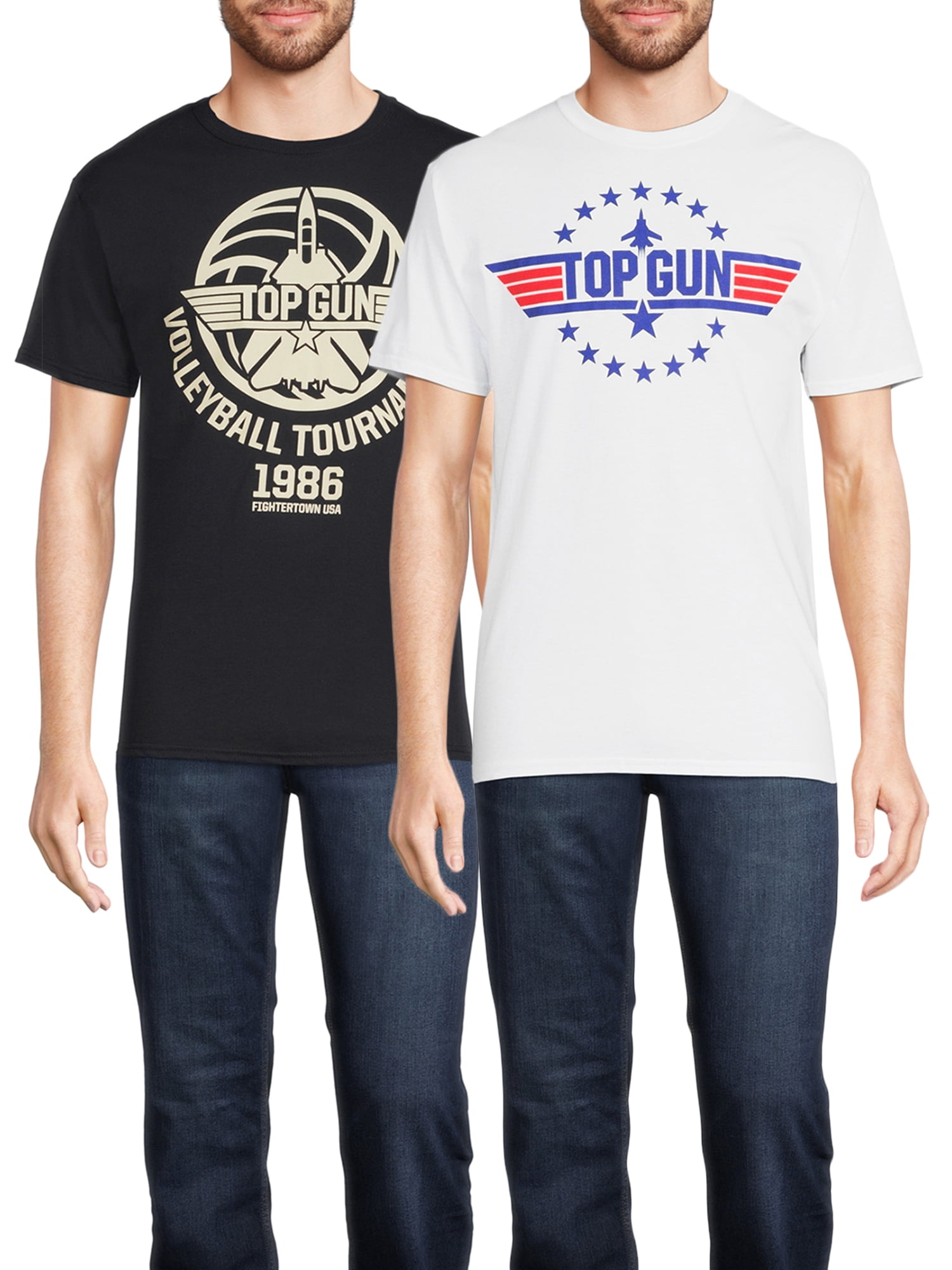 Top Gun men's Graphic Tees Pack - F-14 Tomcat Design - Walmart.com