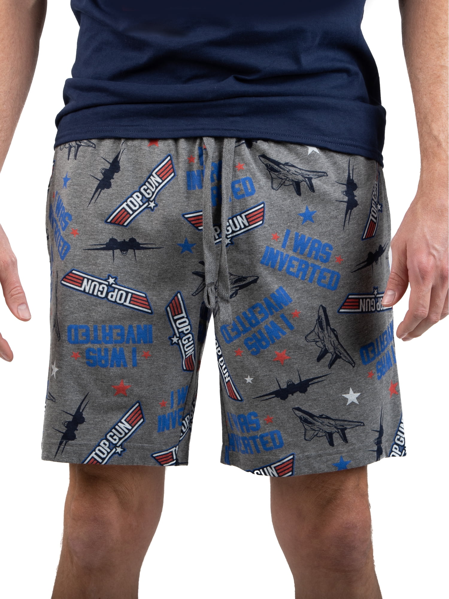 TOP GUN Men's Pajama Shorts - Cotton Blend - Drawstring Waist - S-2XL ...