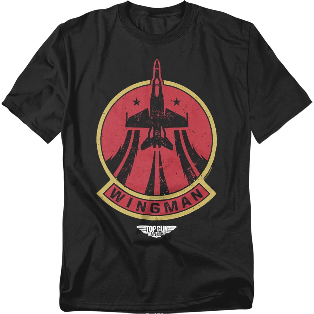 Top Gun T-Shirt Wingman Logo Unisex Graphic Tee for Men & Women ...