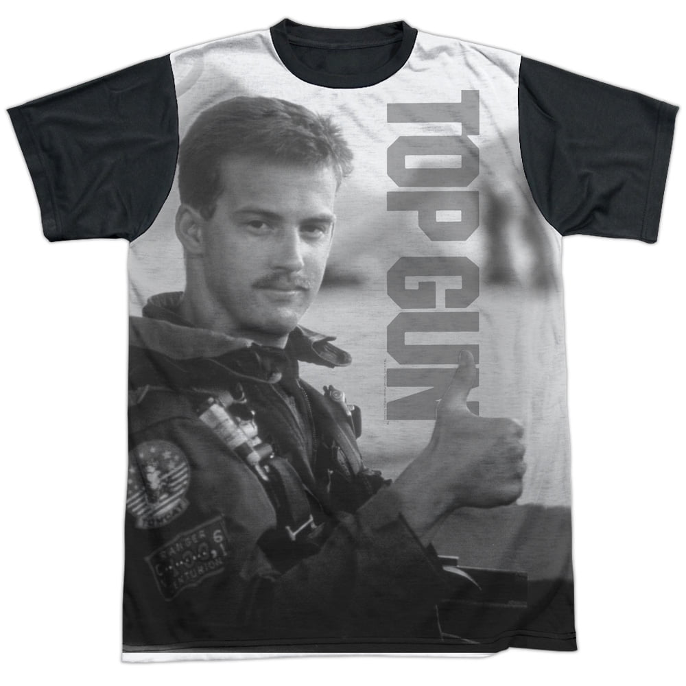 Top Gun Thumbs Up Unisex Adult Halloween Costume Sublimated T Shirt ...