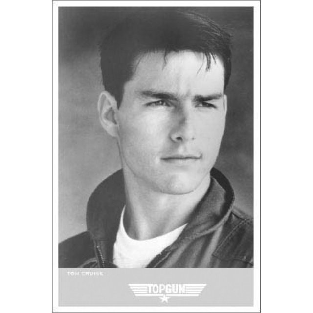 Top Gun Tom Cruise Portrait Laminated Poster (24 x 36) - Walmart.com