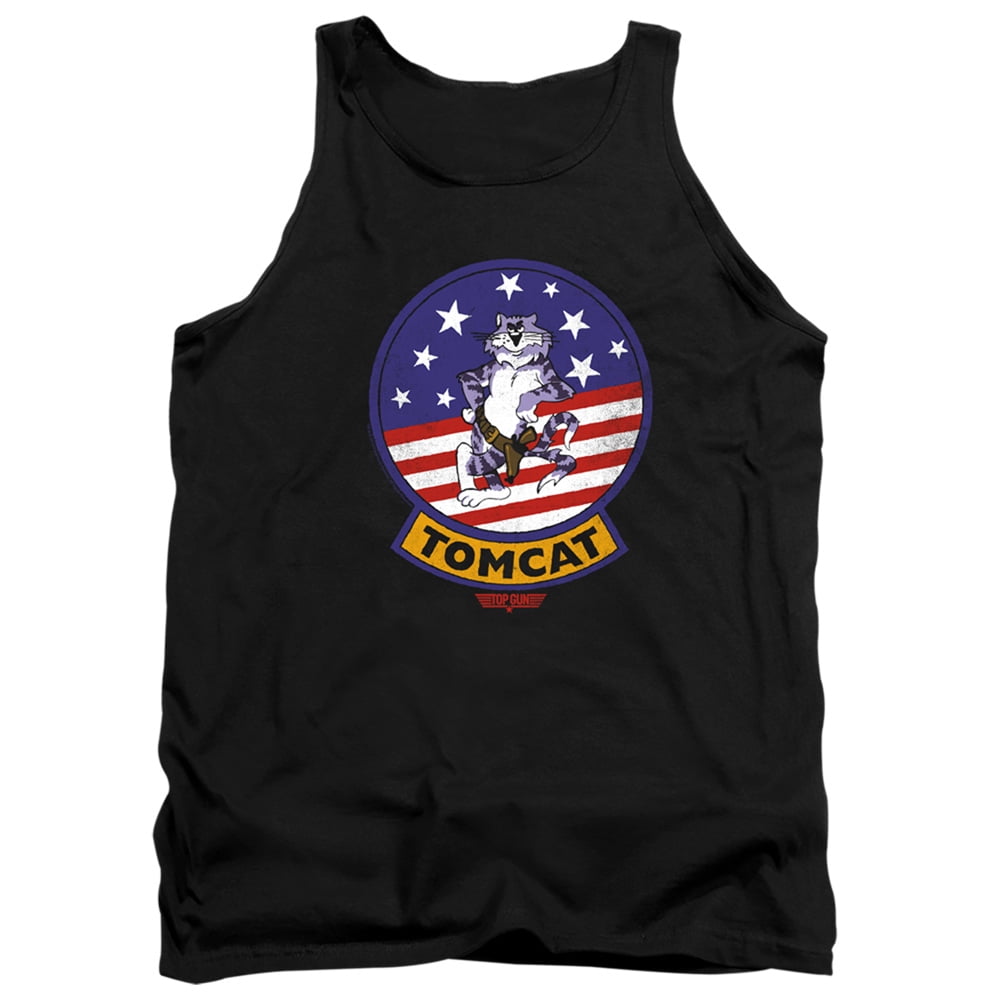 Top Gun Tomcat Sigil Unisex Adult Tank Top for Men and Women, Black ...