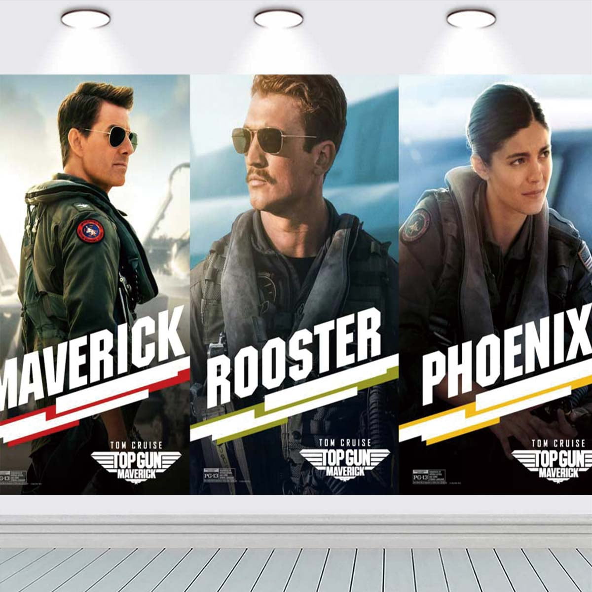 Top Gun school Wall Decor Birthday Banner Backdrop Background Party ...