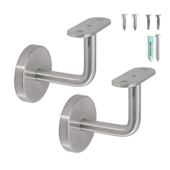 Top Hardware Stainless Steel Wall Mount Staircase Handrail Brackets w ...