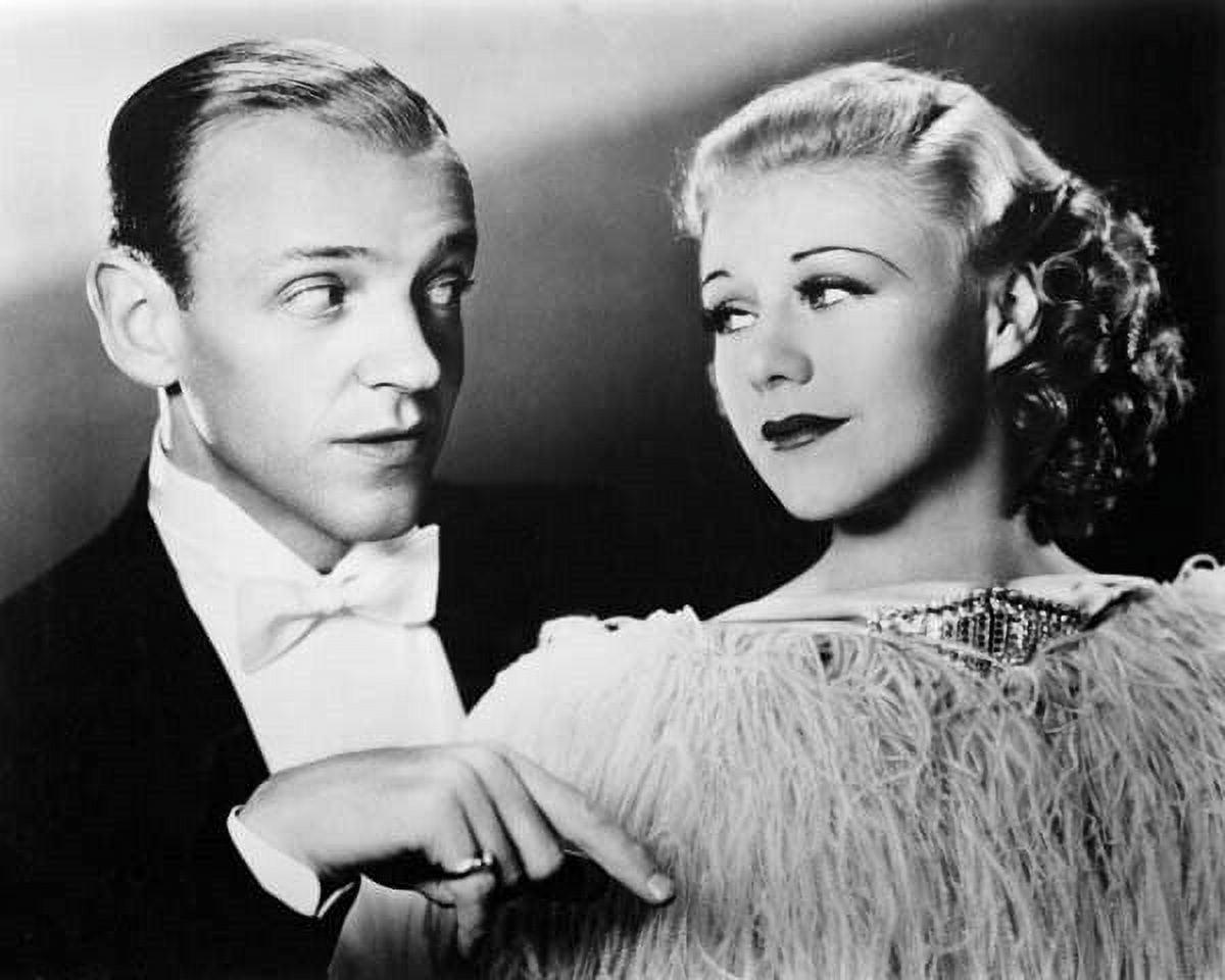 Top Hat 1935 Fred Astaire & Ginger Rogers look at each other 24x30 inch poster - Walmart.com