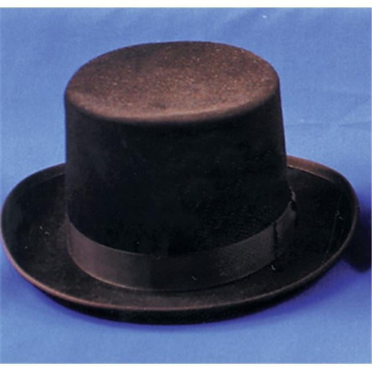 Top Hat Felt Qual Brown Lrg - 100% Wool - Walmart.com