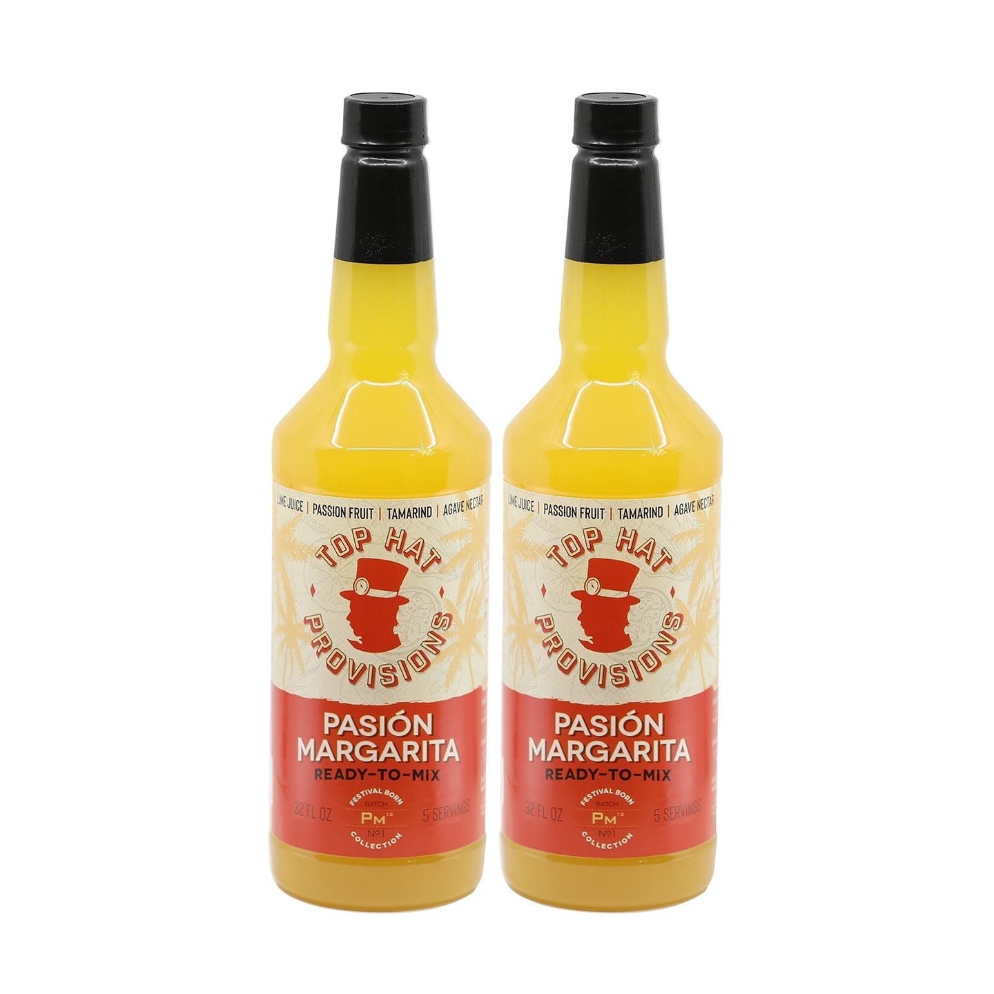 Top Hat Passion Fruit Margarita Drink Mix - Made with Passion Fruit ...