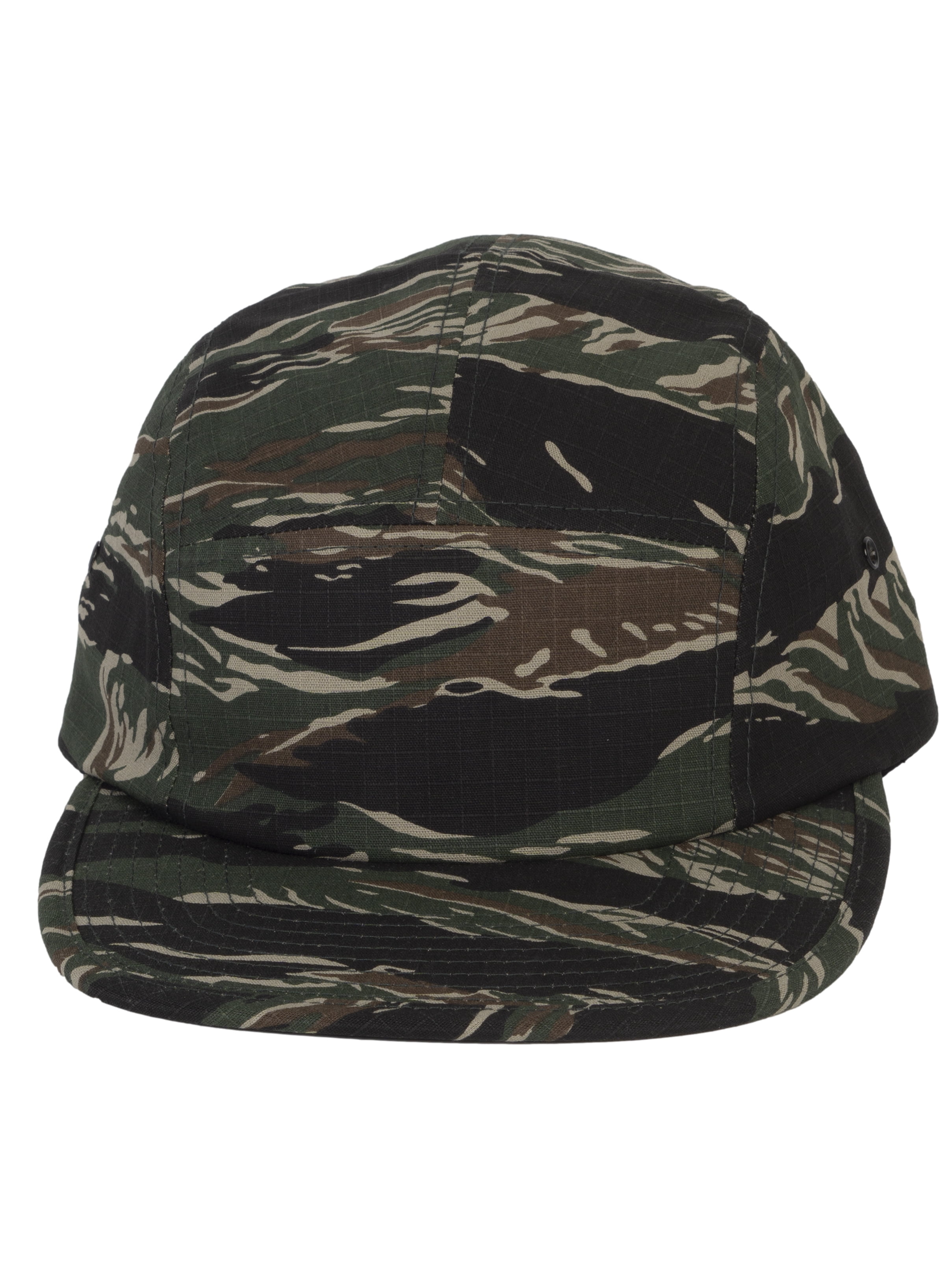 Top Headwear 5 Panel Hat For Men Classic Flat Bill Baseball Cap Tiger ...