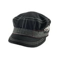 Top Headwear 5-Star Cadet Cap - Black - Walmart.com