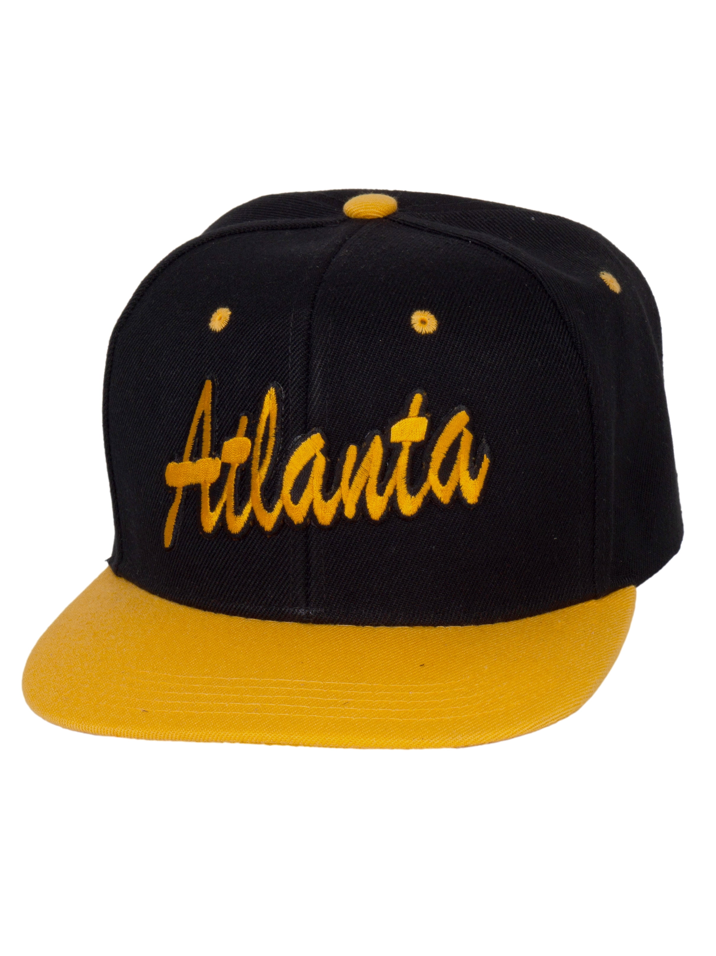 Top Headwear Atlanta City Snapback Hat - Georgia 2 Tone Baseball Ball ...