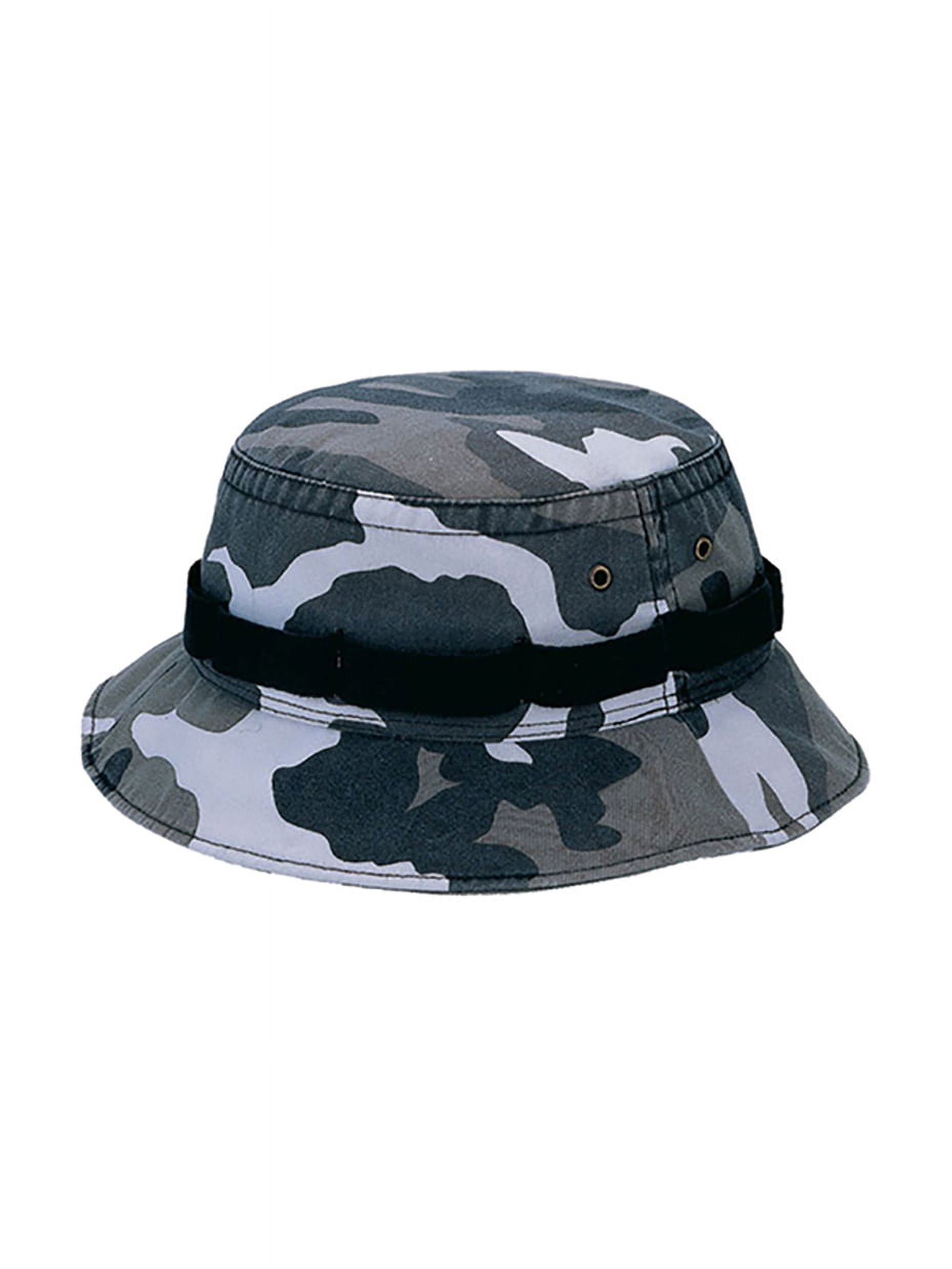 Top Headwear Camouflage Twill Washed Hunting Bucket Hat - City Camo - L ...