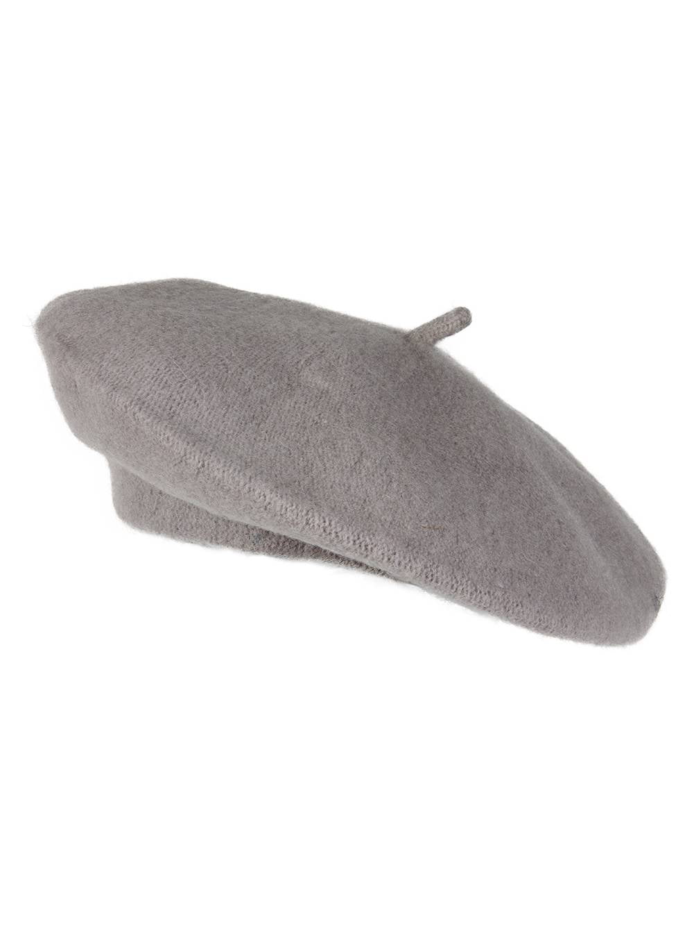 Top Headwear Chic 100% Wool French Beret, Grey - Walmart.com