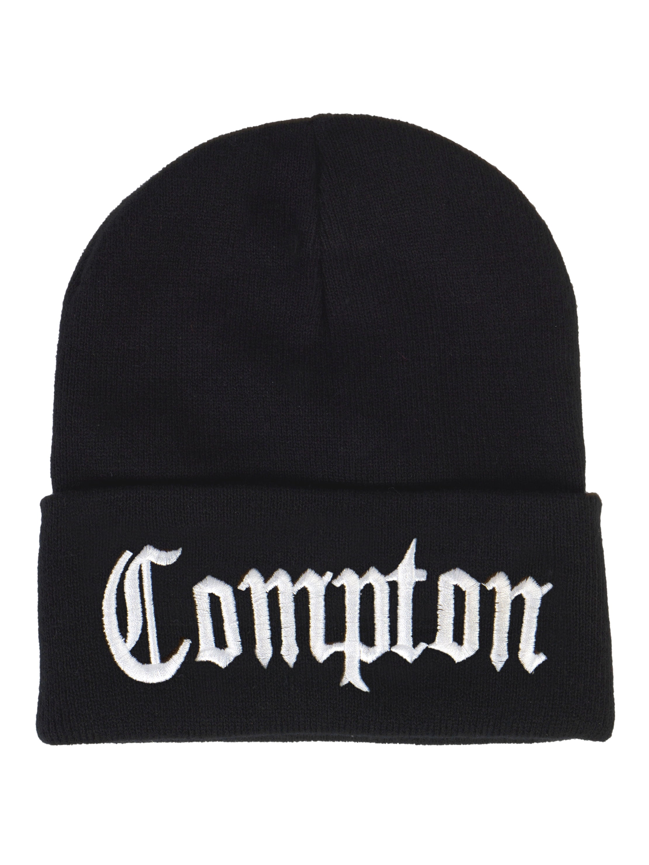 Top Headwear Cities Old English Beanie - Custom Embroidered Long Cuff ...
