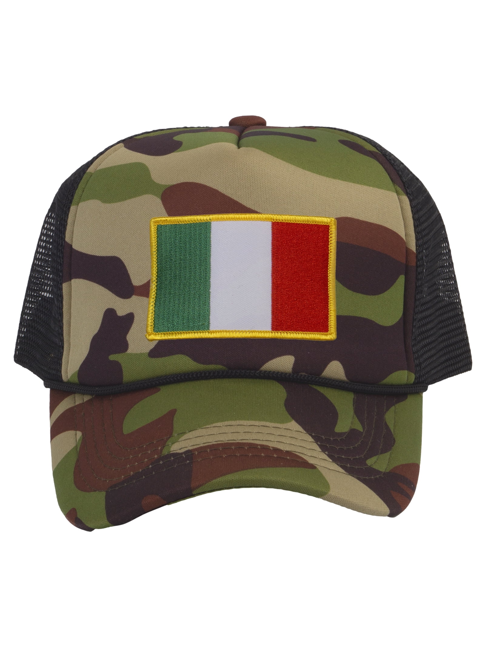 Top Headwear Country Italy Flag Hat - Italian Patriotic Snapback ...