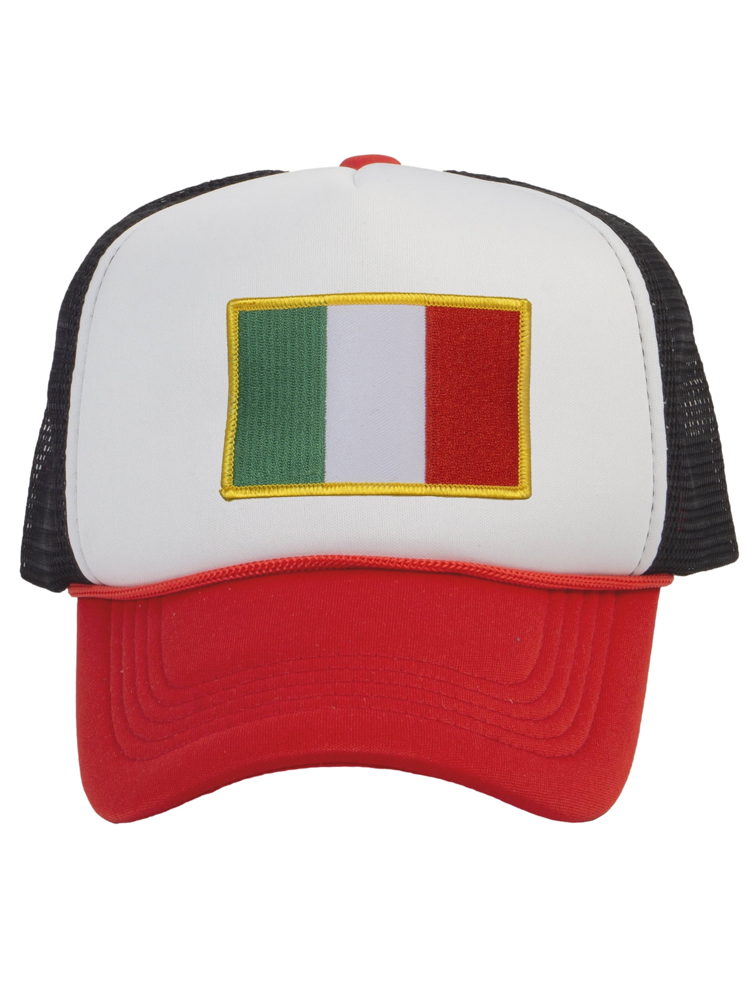 Top Headwear Country Italy Flag Hat - Italian Patriotic Snapback ...
