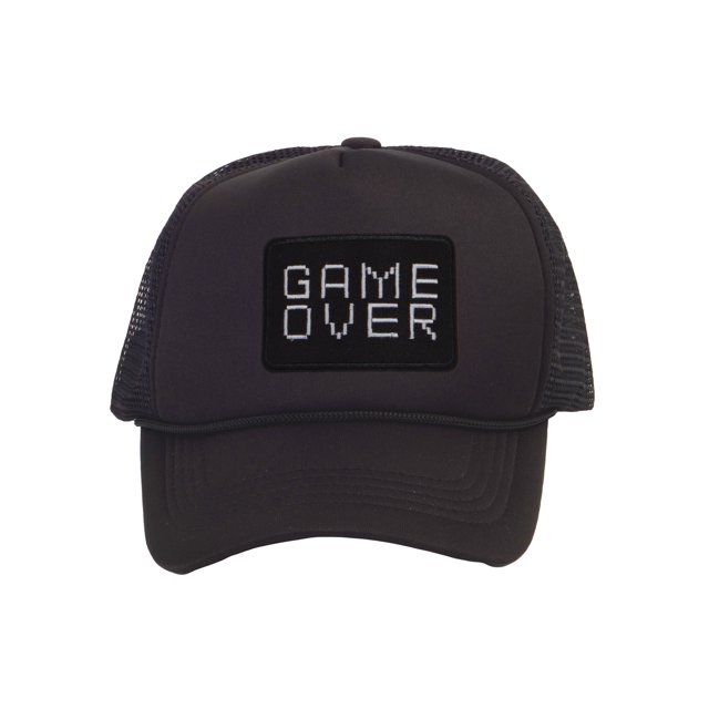 Top Headwear Game Over Trucker Hat - Men's Women's Gamer Bachelor Party ...