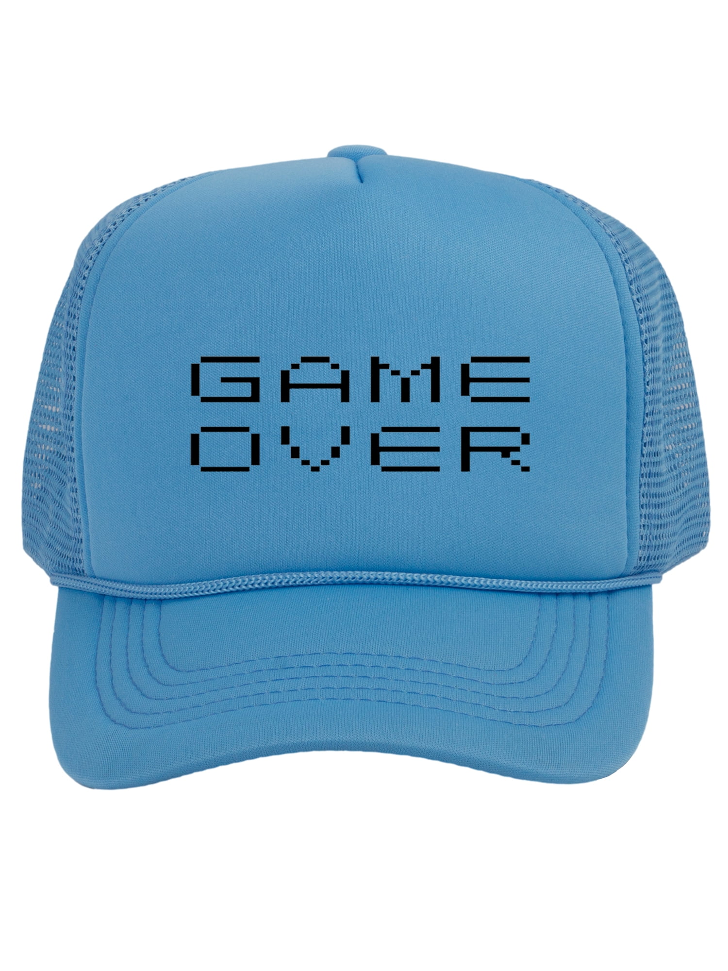 Top Headwear Game Over Trucker Hat - Men's Women's Gamer Bachelor Party ...