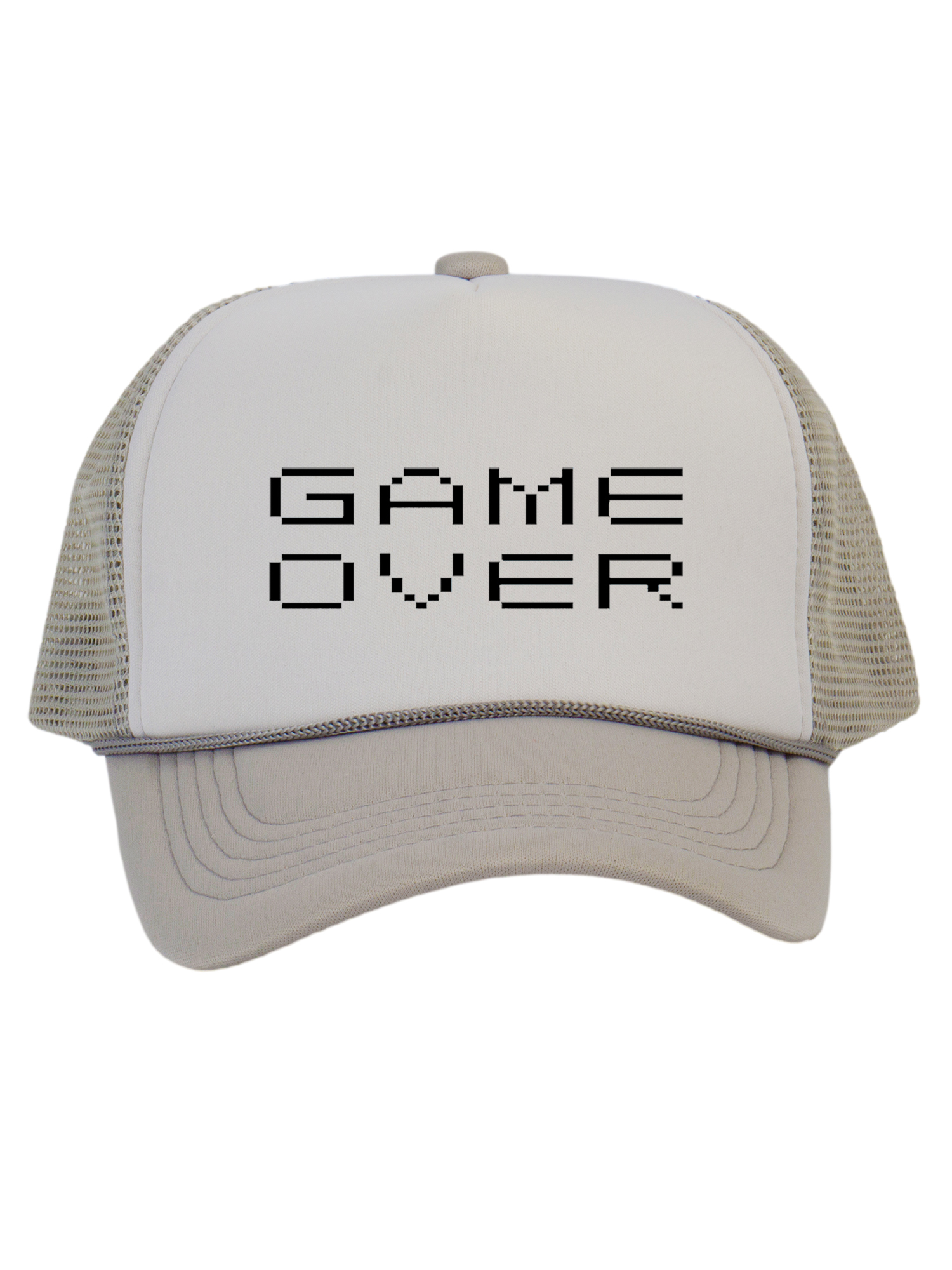 Top Headwear Game Over Trucker Hat - Men's Women's Gamer Bachelor Party ...
