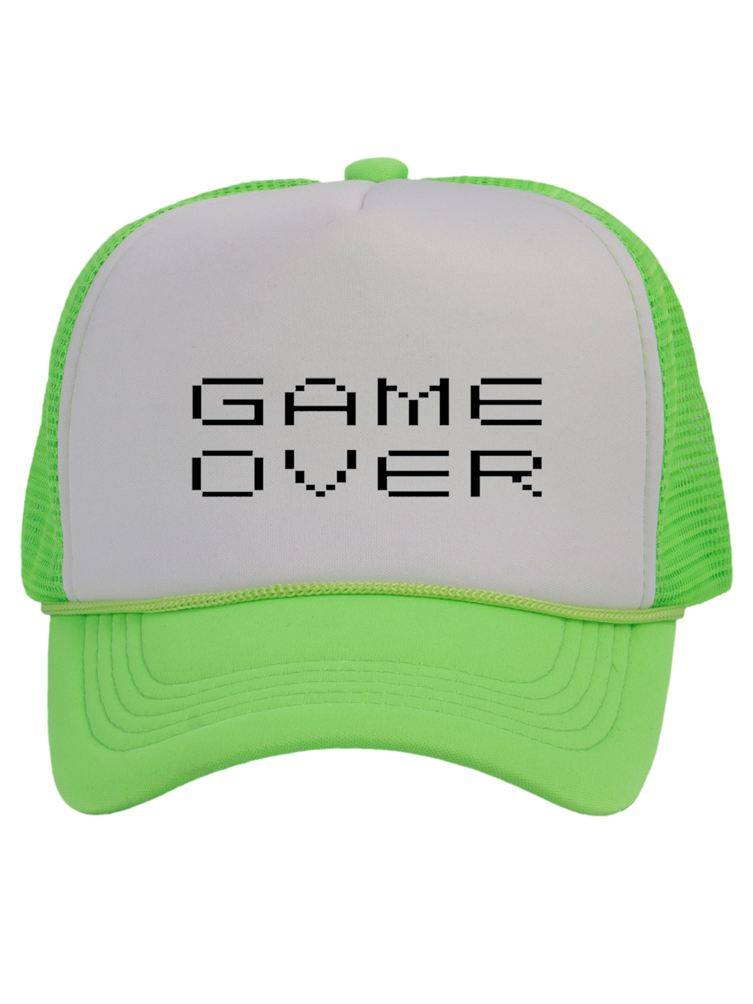 Top Headwear Game Over Trucker Hat - Men's Women's Gamer Bachelor Party ...