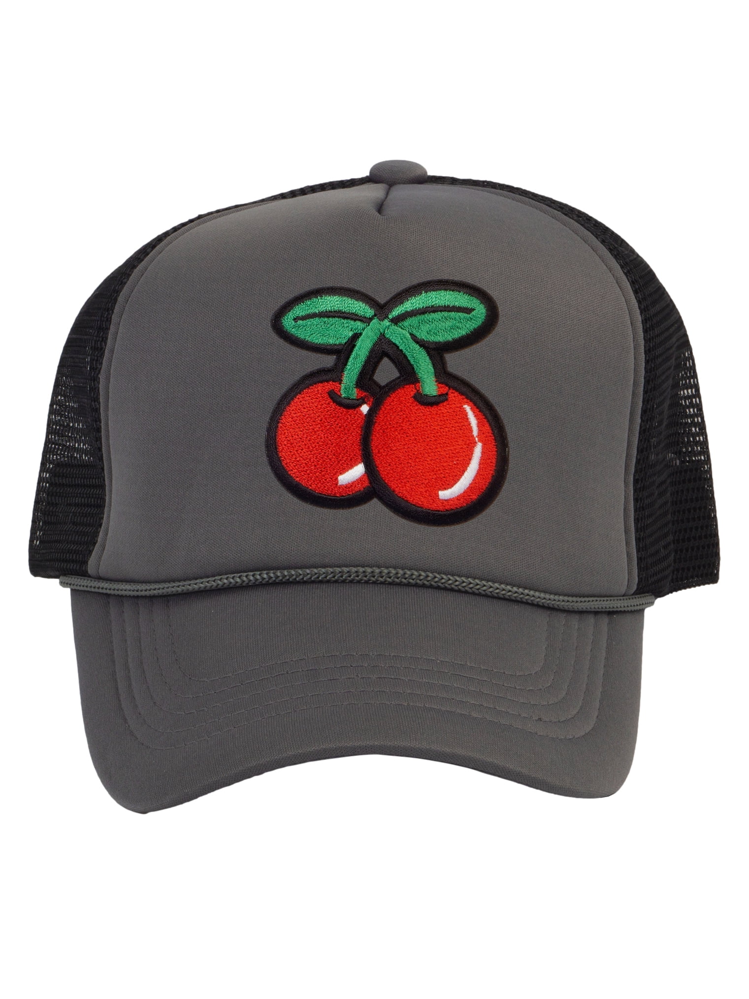 Top Headwear Large Cherry Hat - Mens Womens Cherries Snapback Trucker ...