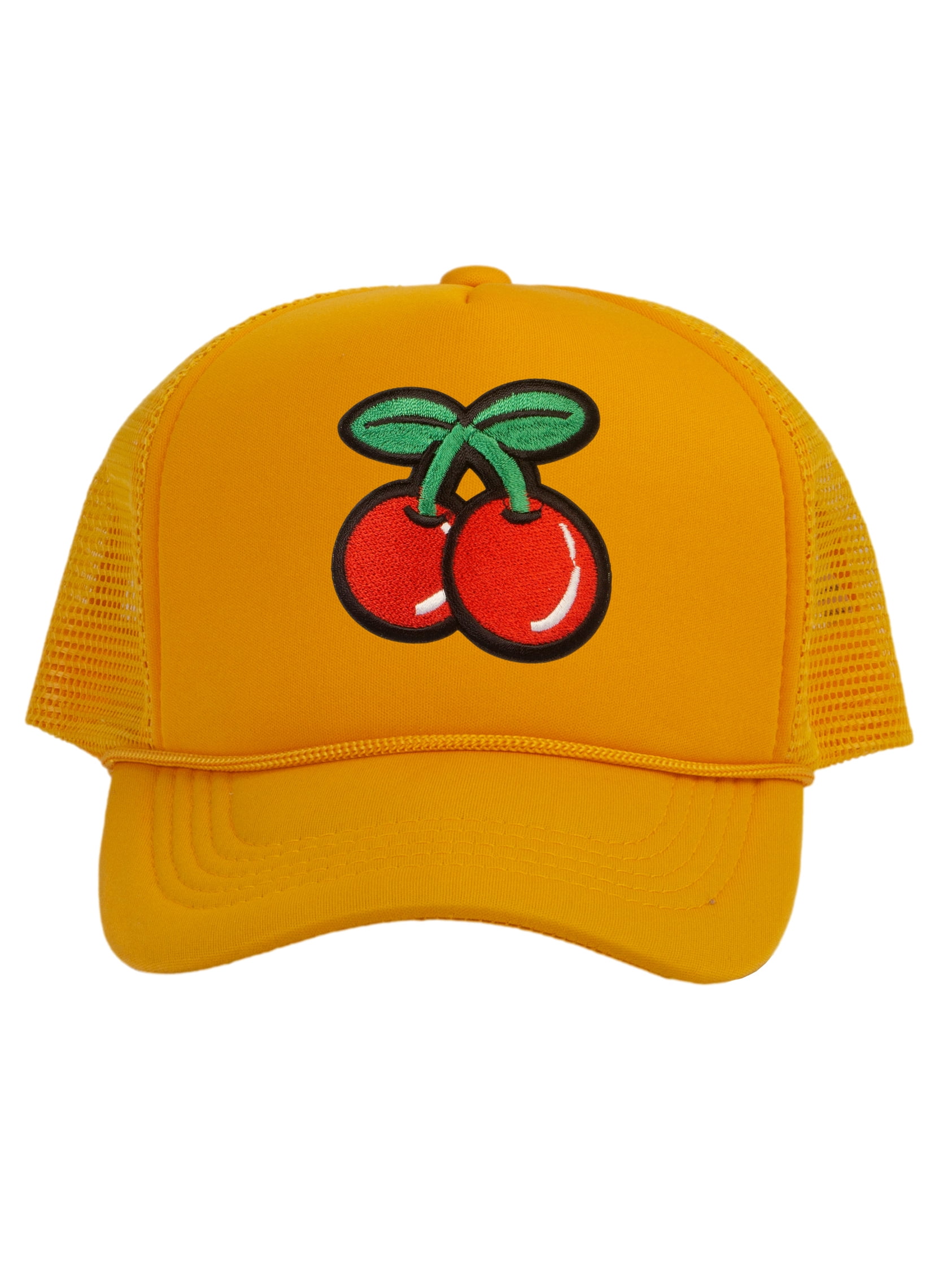 Top Headwear Large Cherry Hat - Mens Womens Cherries Snapback Trucker ...