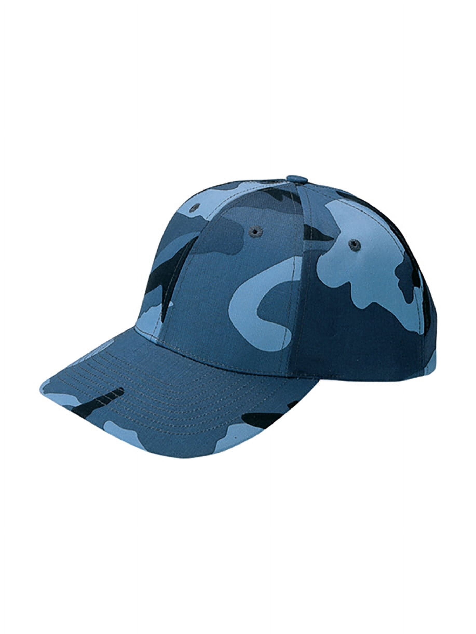 Top Headwear Low Profile Camouflage Twill Cap - Blue Camo - Walmart.com