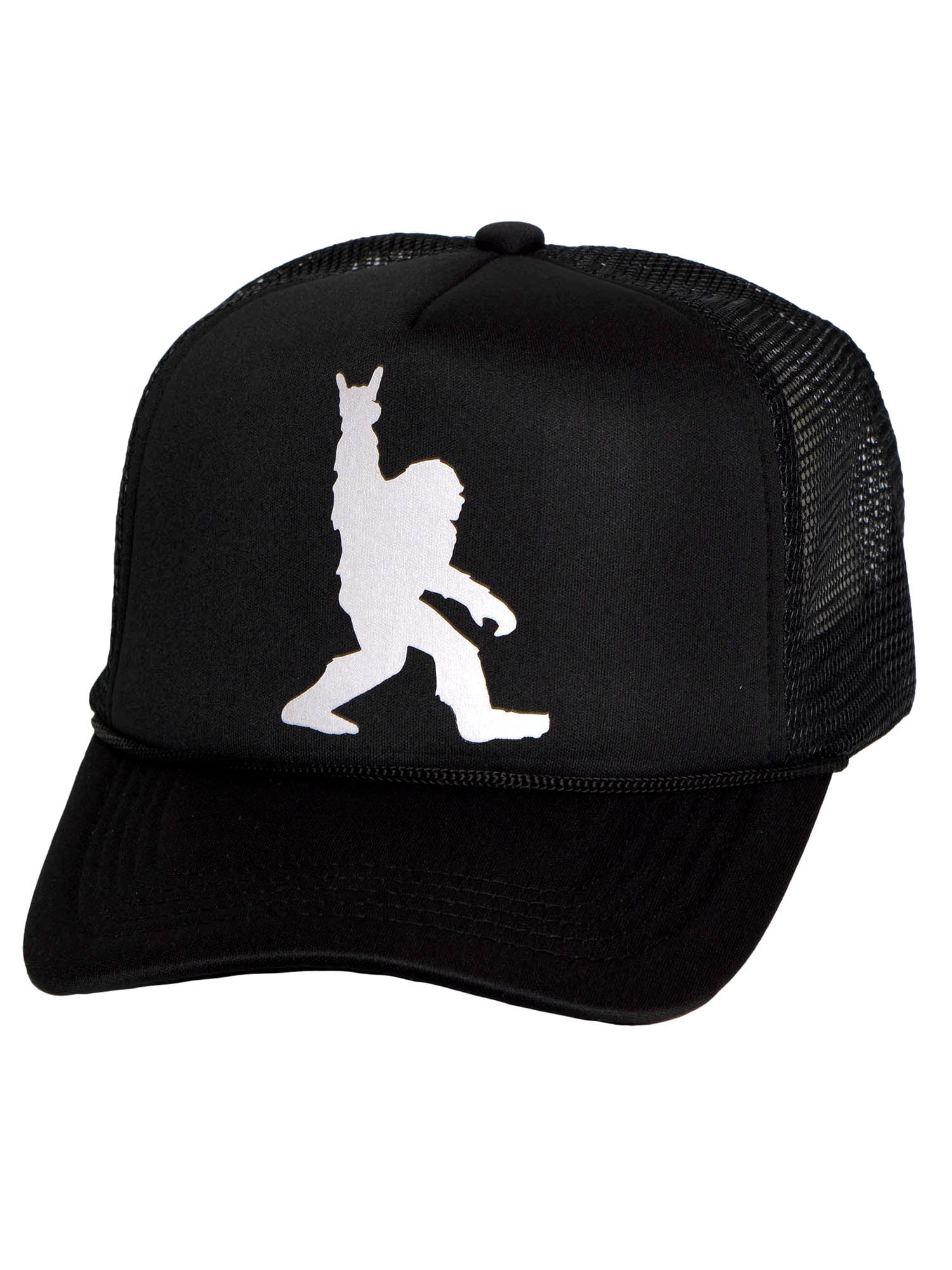 Top Headwear Men's Bigfoot Rock & Roll Trucker Hat - Rockstar Snapback ...