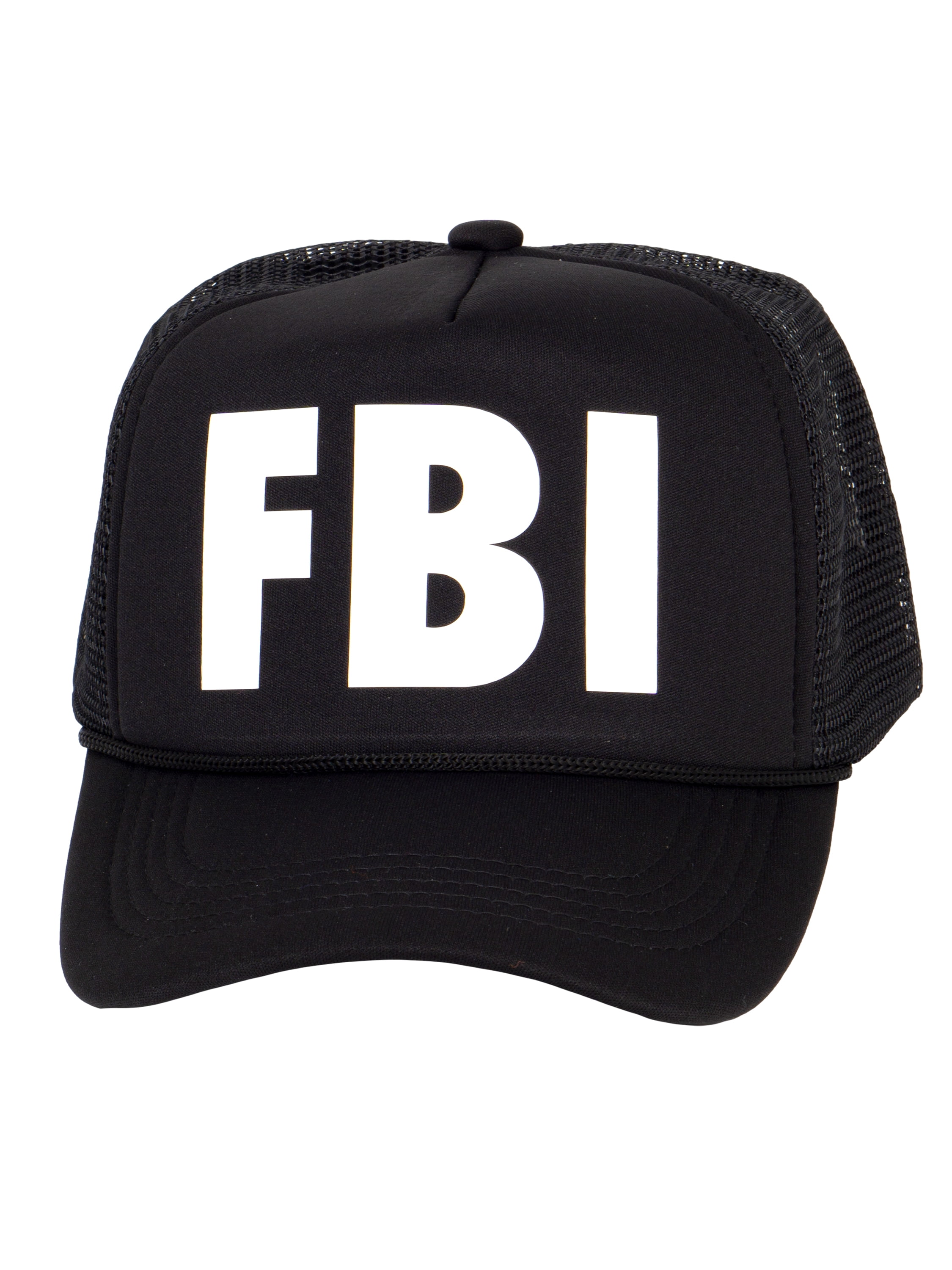 Top Headwear Men's FBI Trucker Hat - Snapback Law Enforcement Costume ...