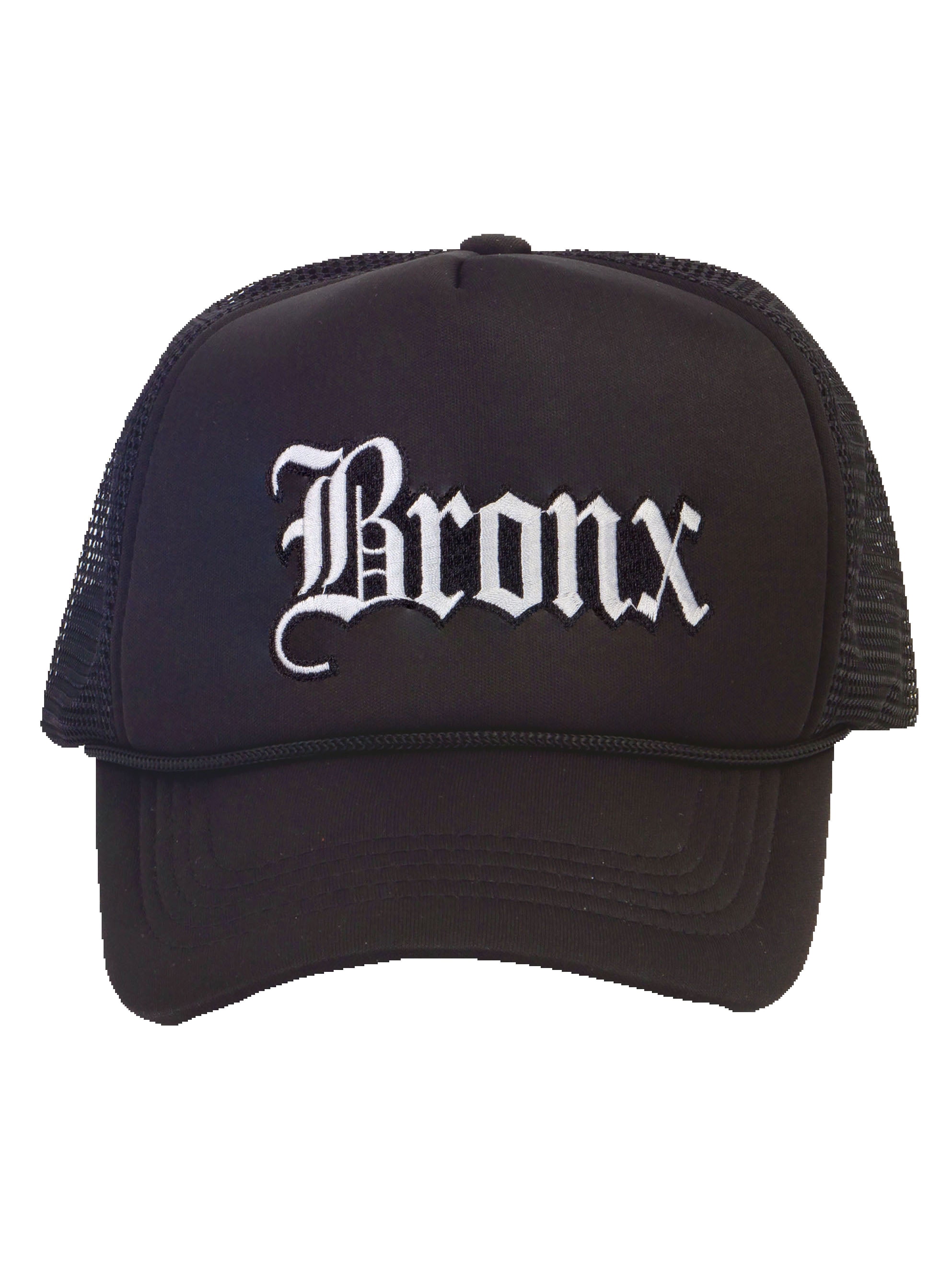 Top Headwear Old English Trucker Hat - City Snapback Cap, Black Bronx ...