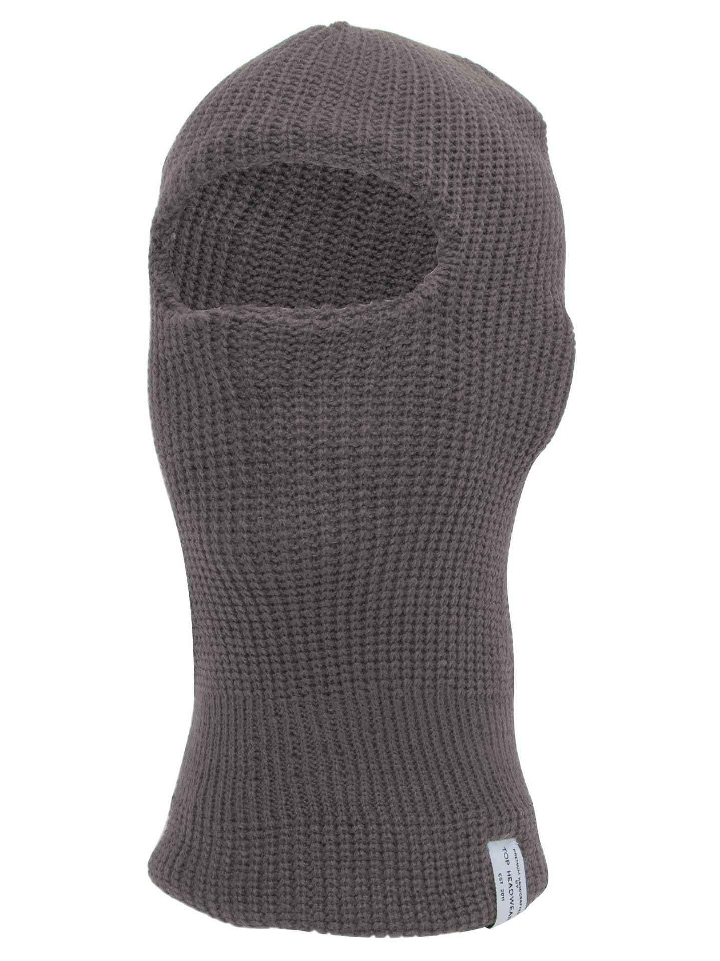 Top Headwear One Hole Ski Mask - Grey - Walmart.com