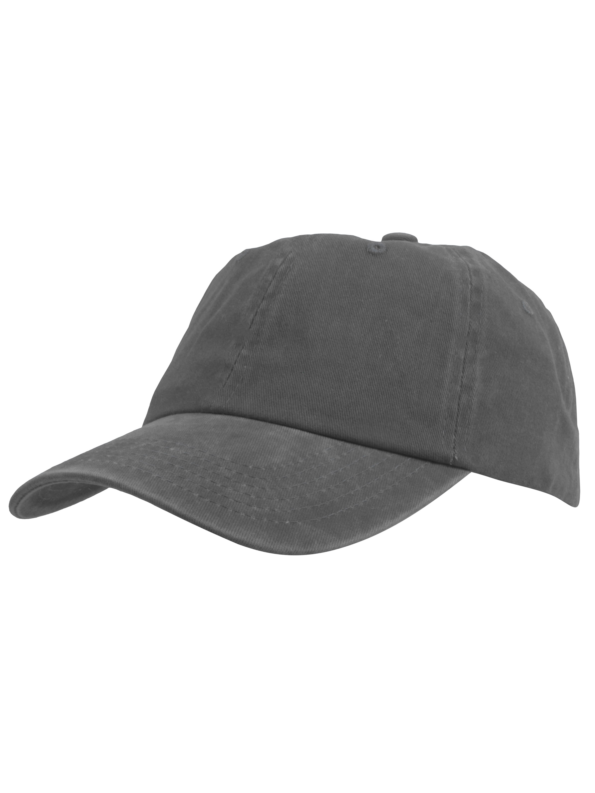 Top Headwear Pigment Dyed Low Profile Adjustable Baseball Cap - Dark ...