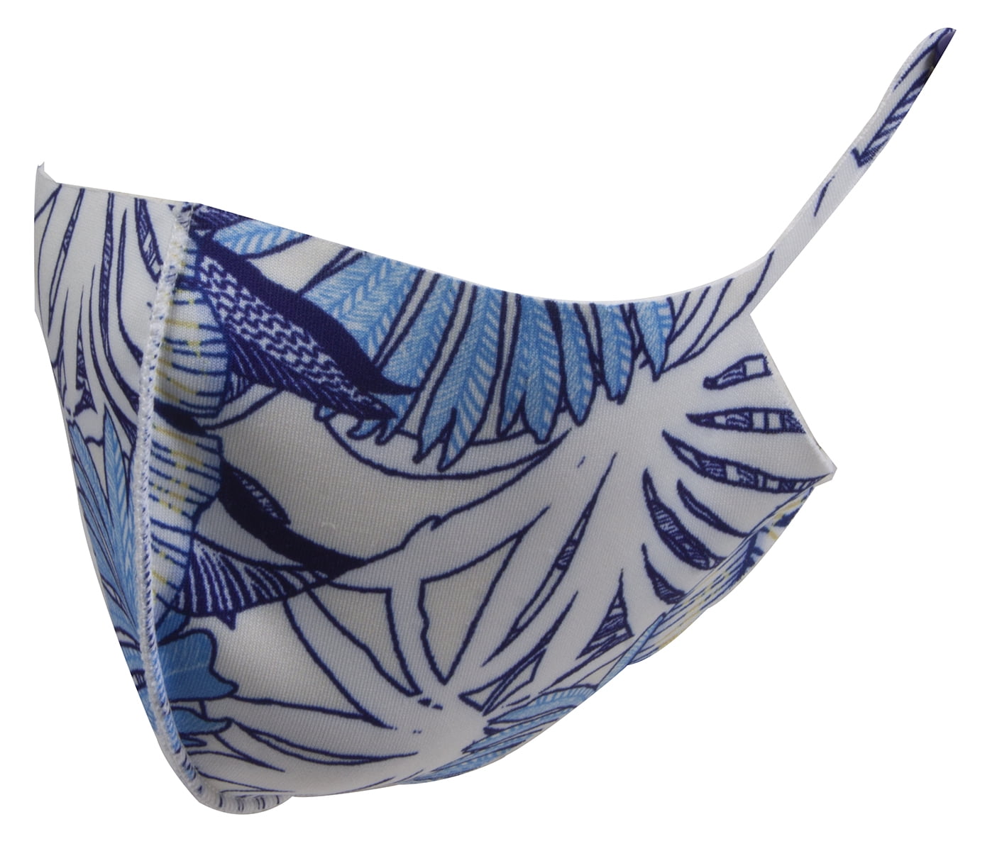 Top Headwear Reusable Fabric Fashion Face Dust Mask - Blue Tropical ...