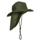 Top Headwear Safari Explorer Bucket Hat With Flap Neck Cover - Olive ...