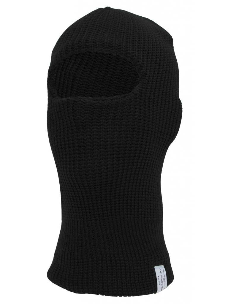 TopHeadwear Full Head Face Hood Ski Mask with Single Eye Hole, Black ...