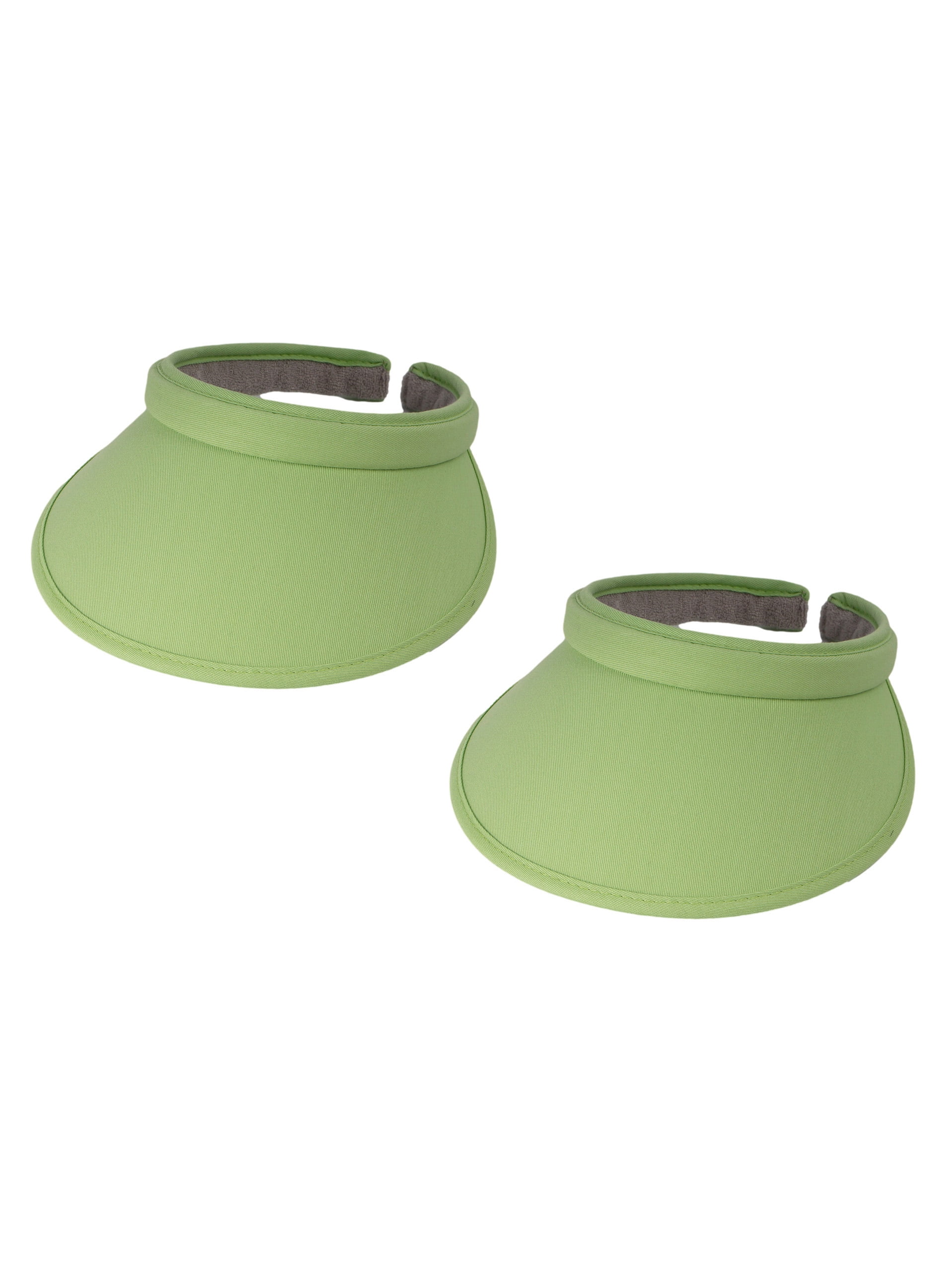 Top Headwear Sports Cotton Twill Clip-On Tennis Golf Sun Visor 3.5 Inch ...